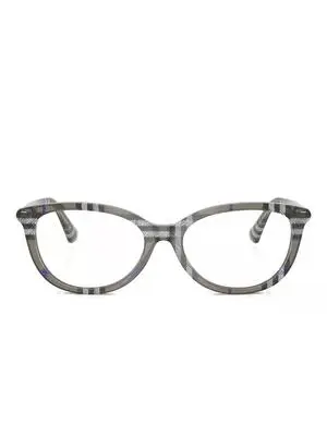 Burberry Check-pattern Frames - Grey