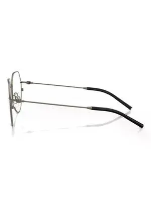Moncler Geometric Frame Eyeglasses
