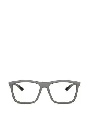 Prada Ps 01tv Rectangle-frame Glasses - Grey