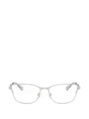Michael Kors Sanibel Logo-plaque Glasses - Silver