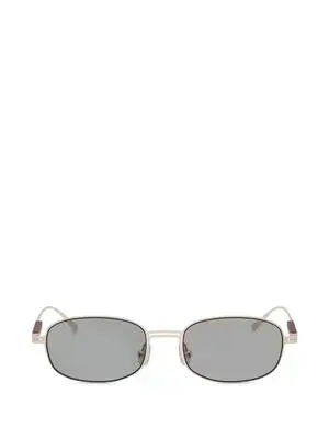 Brunello Cucinelli Carlito B Oval-frame Sunglasses - Pink
