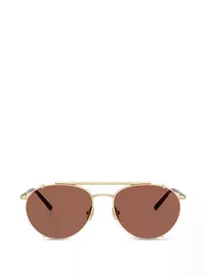 Brunello Cucinelli Carlito B. Sunglasses - Gold