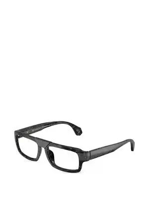 ALAIN MIKLI Rectangle-frame Glasses - Black