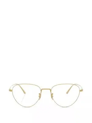 Oliver Spencer 1991rx Pilot-frame Eyeglasses - Gold