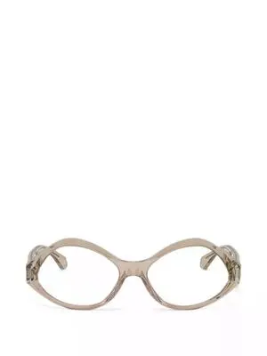 ALAIN MIKLI Geometric-frame Glasses - Neutrals