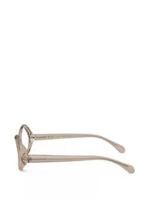 ALAIN MIKLI Geometric-frame Glasses