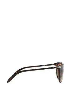 POLO RALPH LAUREN EYEWEAR Tortoiseshell-effect Cat-eye-frame Sunglasses - Brown