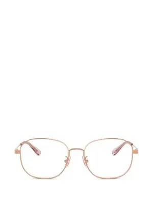 COACH Geometric-frame Glasses - Gold