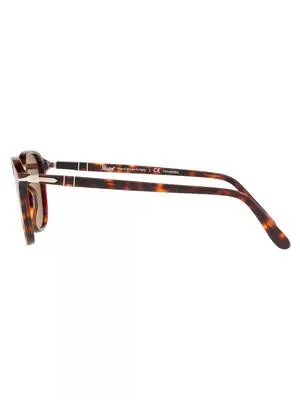 Persol Tortoiseshell Acetate Round Frame Sunglasses