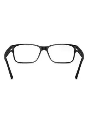 POLO RALPH LAUREN EYEWEAR Rectangle-frame Glasses - Black