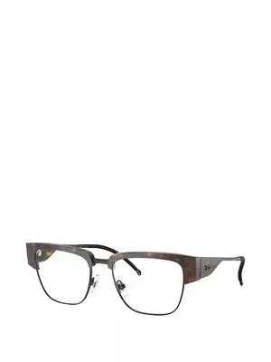 DIESEL® Tortoiseshell-effect Square-frame Glasses