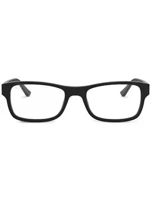 Ray-ban Rectangle-frame Glasses - Black