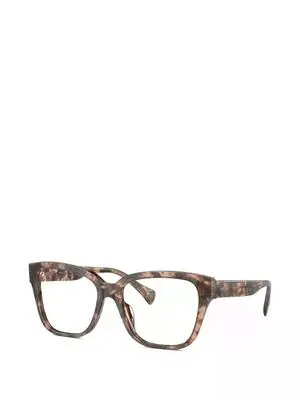 RALPH EYEWEAR Tortoiseshell-effect Glasses - Brown