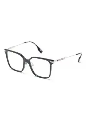 Burberry Logo-plaque Square-frame Glasses