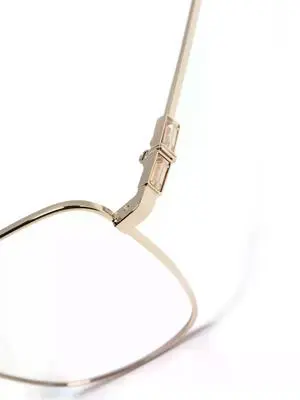 SWAROVSKI Crystal-detailing Rectangle-frame Glasses