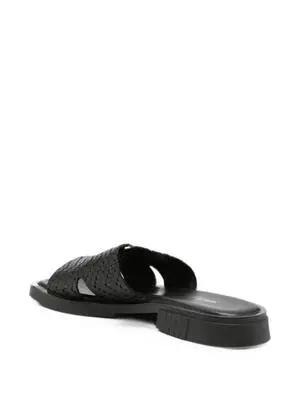 SERGIO MORETTI FIRENZE Woven Leather Sandals