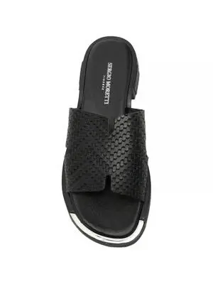 SERGIO MORETTI FIRENZE Woven Leather Sandals