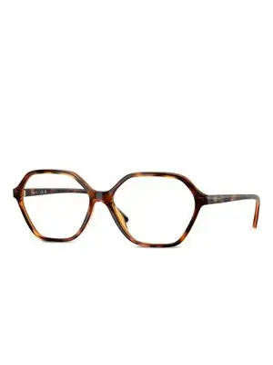 VOGUE EYEWEAR Geometric-frame Glasses - Brown