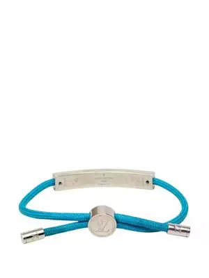 LOUIS VUITTON Nylon And Brass Space Bracelet