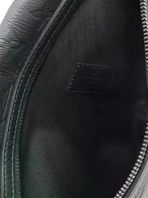 LOUIS VUITTON Monogram Shadow Duo Slingbag Crossbody Bag - Black