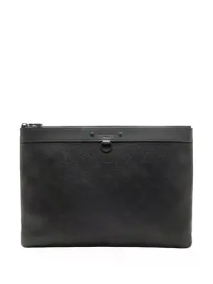 LOUIS VUITTON 2020 Monogram Shadow Discovery Pochette Clutch Bag