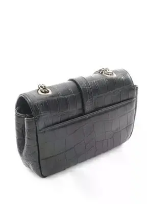 Saint Laurent Mini Monogram Shoulder Bag - Black