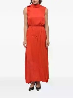 Stella McCartney Sleeveless Belted Maxi Dress