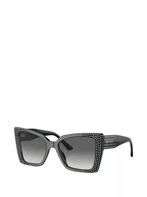 JIMMY CHOO Crystal-embellished Sunglasses