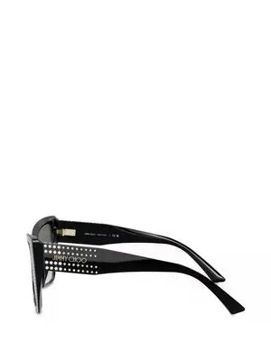 JIMMY CHOO Crystal-embellished Sunglasses