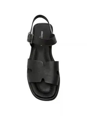 SERGIO MORETTI FIRENZE Leather Buckle-fastening Sandals