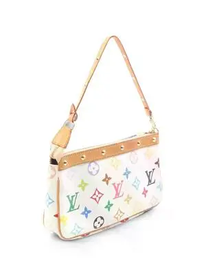LOUIS VUITTON 2003 Monogram Multicolor Pochette Accessoires Shoulder Bag