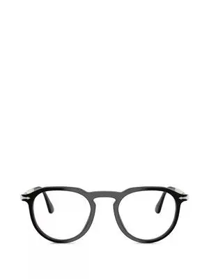 Persol Pier Round-frame Glasses - Black