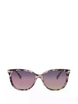 COACH Tortoiseshell-effect Cat-eye Sunglasses - Pink