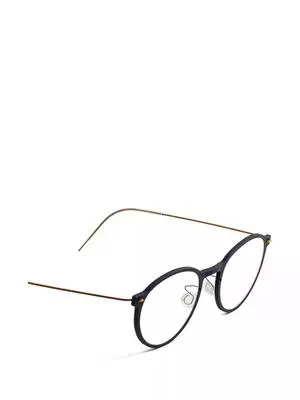 LINDBERG Round-frame Titanium Glasses