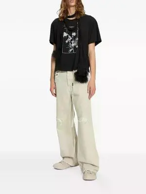 ANN DEMEULEMEESTER Graphic-print T-shirt