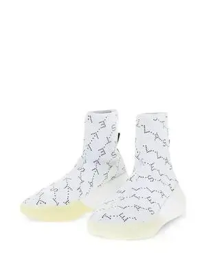 Stella McCartney Loop Monogram-pattern Sneakers