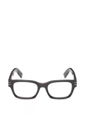 Zegna Rectangle-frame Glasses - Grey
