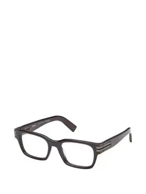 Zegna Rectangle-frame Glasses