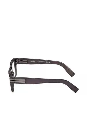 Zegna Rectangle-frame Glasses