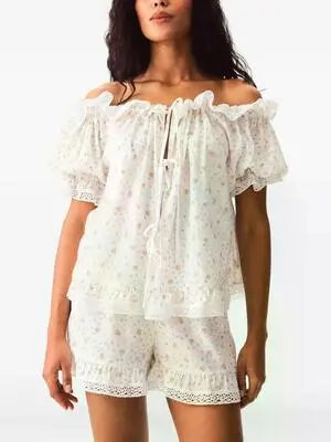 Sleeper Romantica Floral-print Pajamas