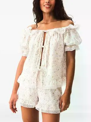 Sleeper Romantica Floral-print Pajamas