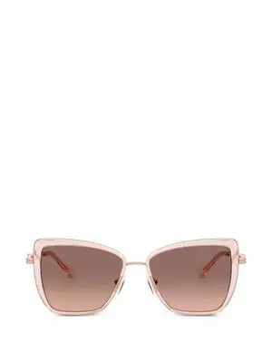 Michael Kors Geometric-frame Sunglasses - Pink