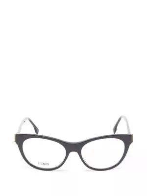 Fendi Cat-eye Frame Glasses - Black