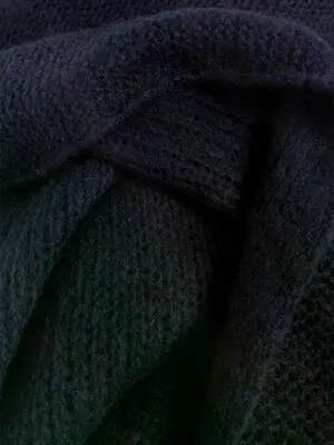 LISA YANG Ulla Knitted Scarf - Blue