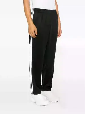 Adidas Logo-embroidered Side-stripe Track Pants