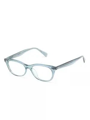 Oliver Spencer Dezerai Rectangle-frame Glasses