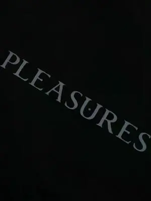 PLEASURES Graphic-print Zip-up Hoodie