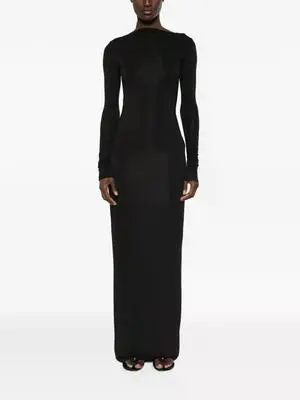Cult Gaia Armand Long-sleeve Maxi Dress