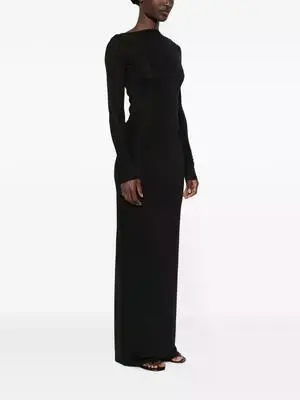 Cult Gaia Armand Long-sleeve Maxi Dress