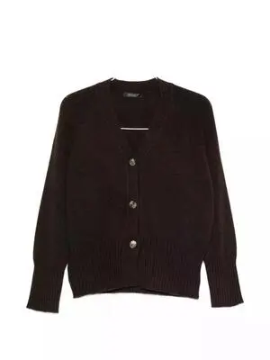 ARAGONA V-neck Button-up Cardigan